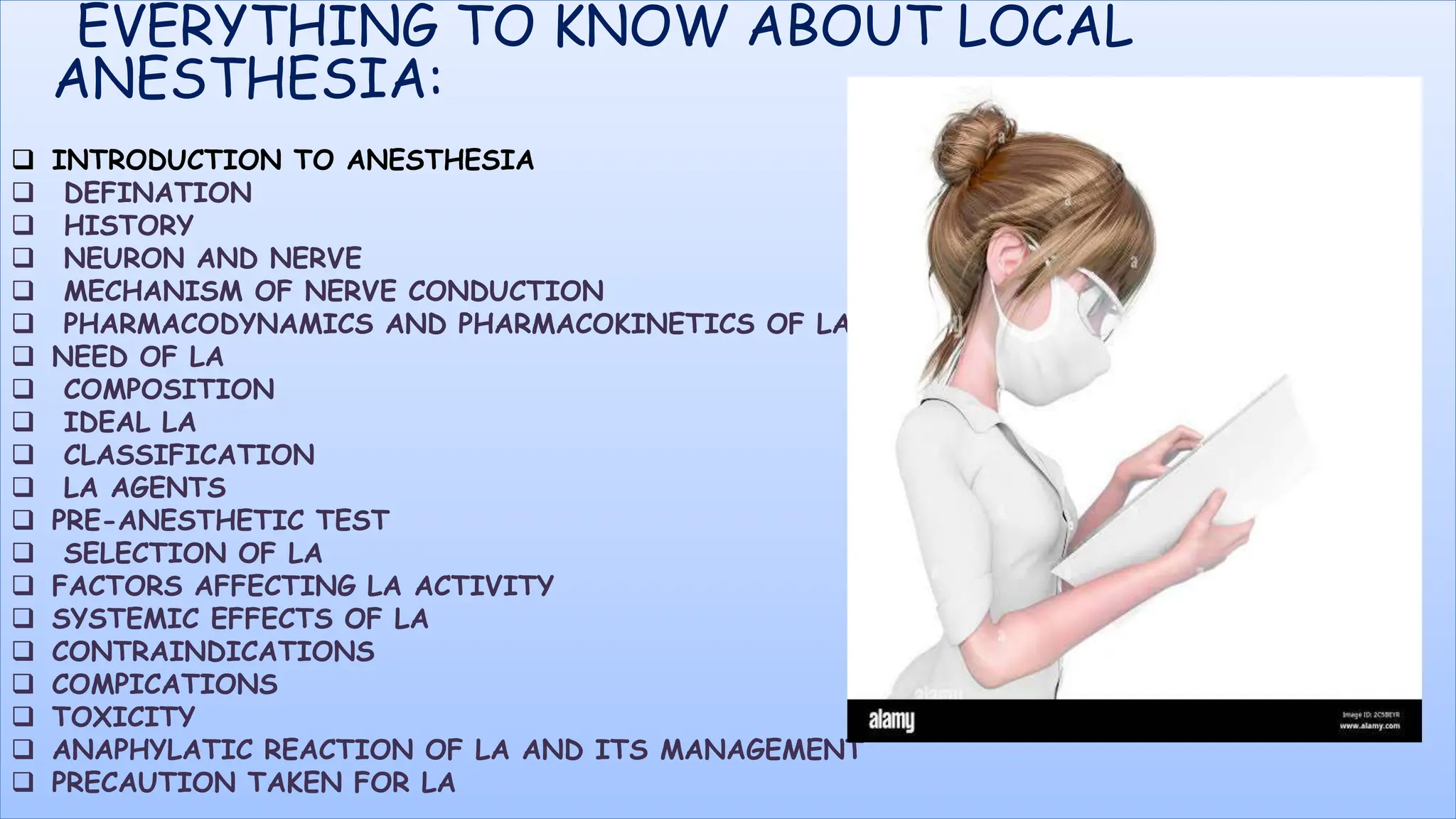 PG PPT LOCAL ANESTHESIA_011219.pptx for science | PPT