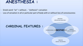 PG PPT LOCAL ANESTHESIA_011219.pptx for science | PPT