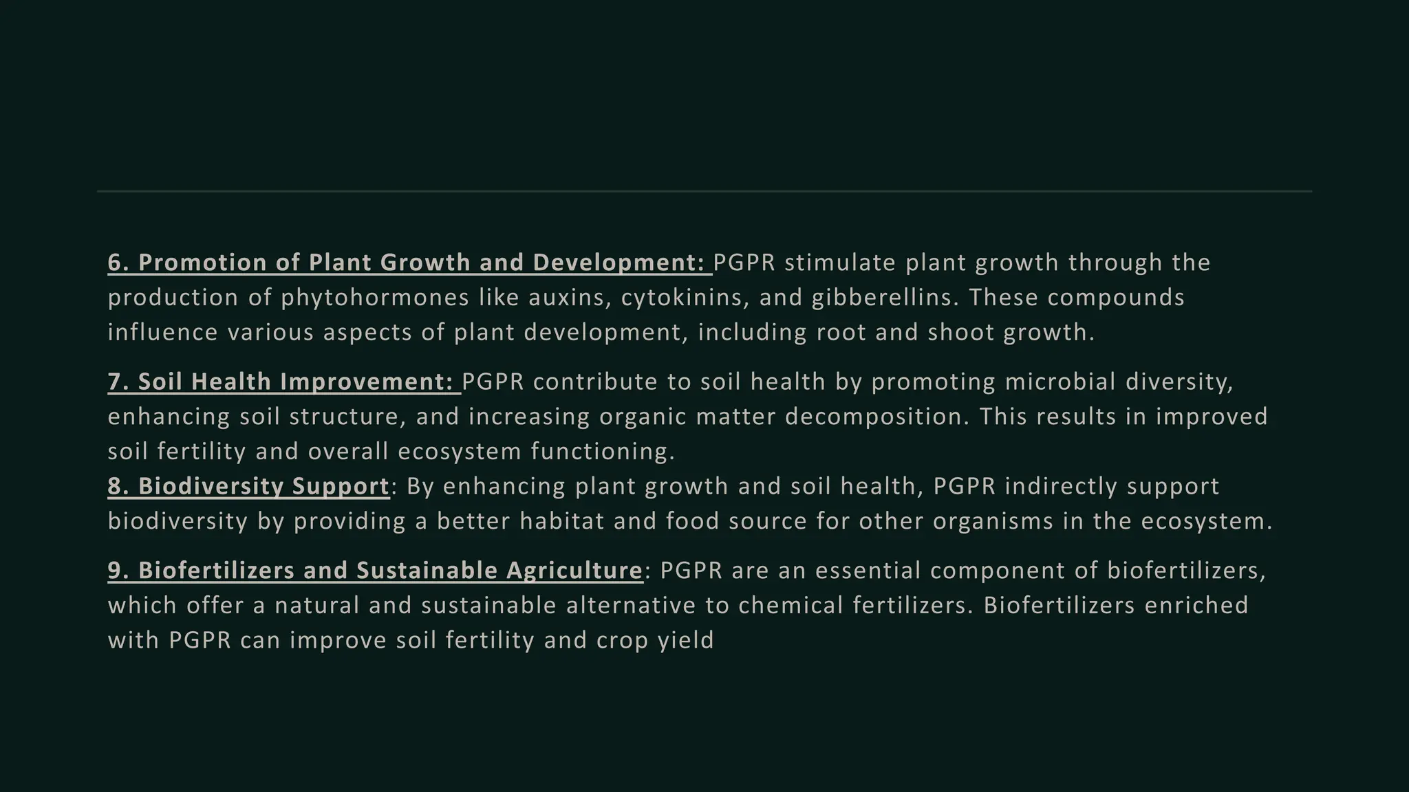 PGPR plant growth promoting rhizobium in soil | PPT