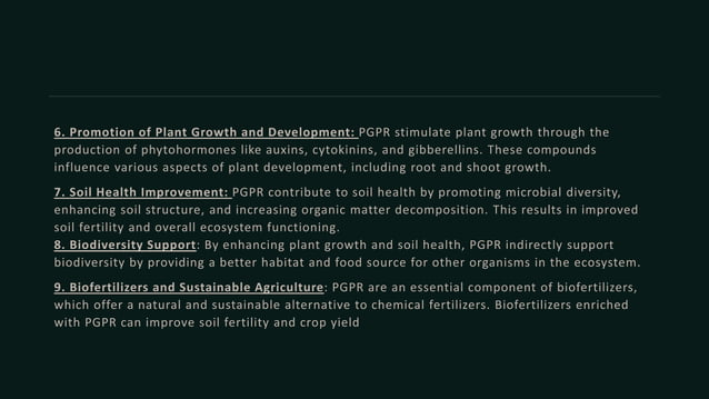 PGPR plant growth promoting rhizobium in soil | PPT