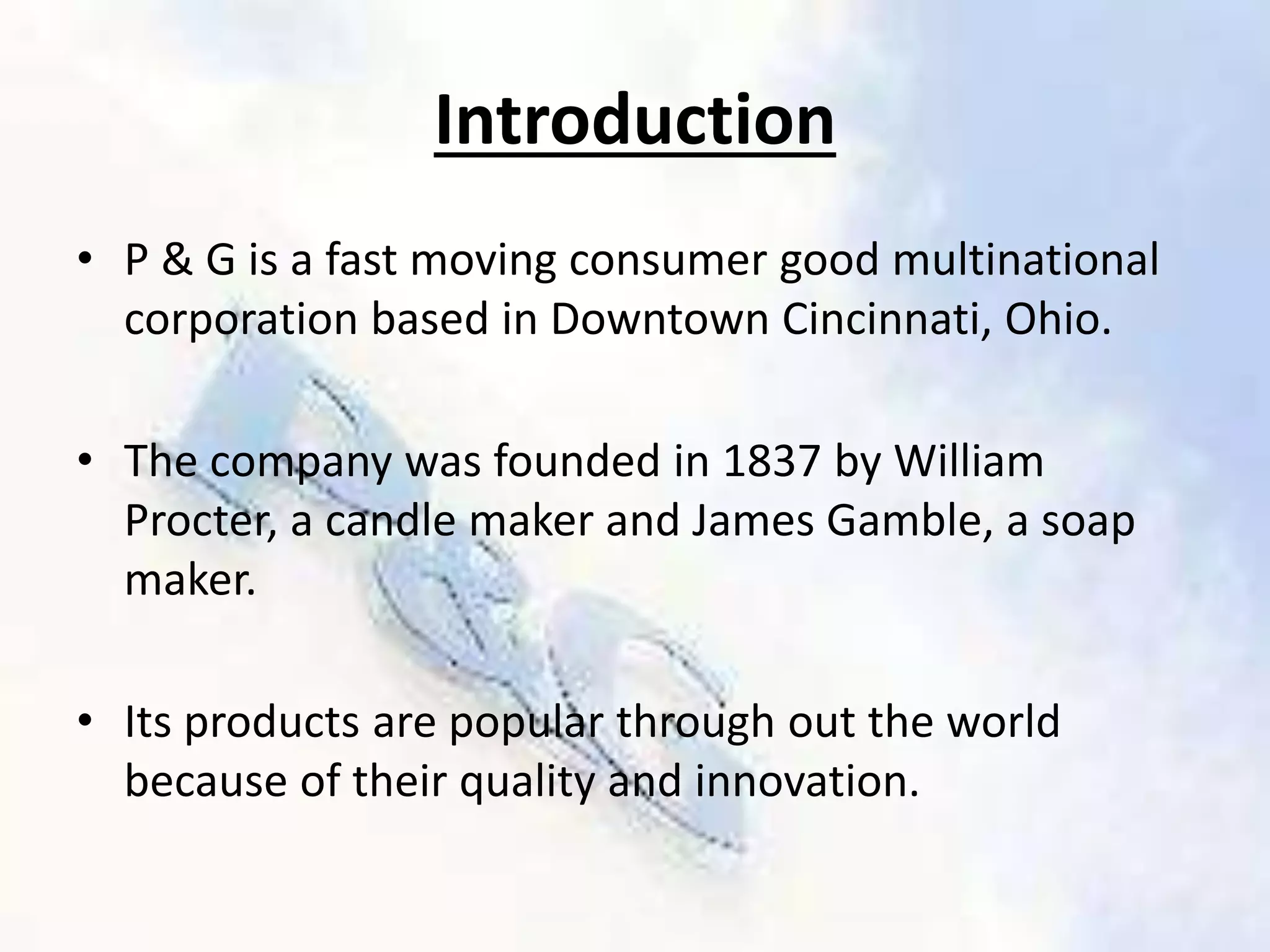 P&g presentation | PPTX
