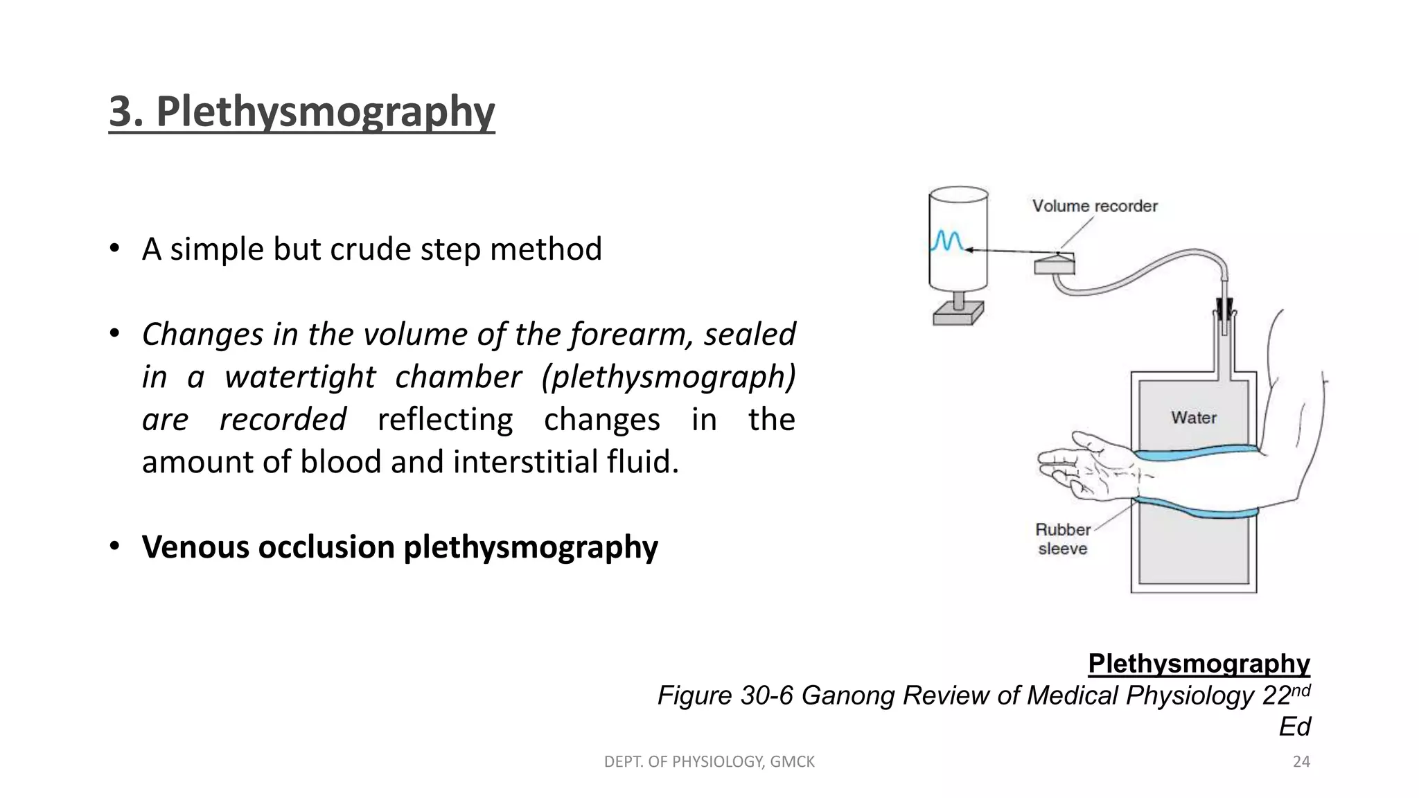 Physical Properties of Blood Flow | PPTX