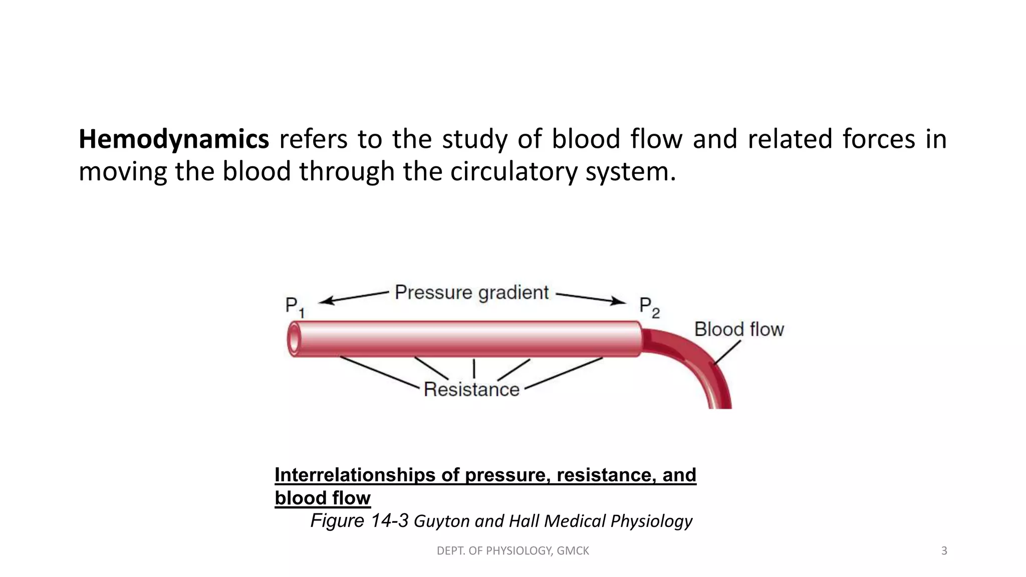 Physical Properties of Blood Flow | PPTX