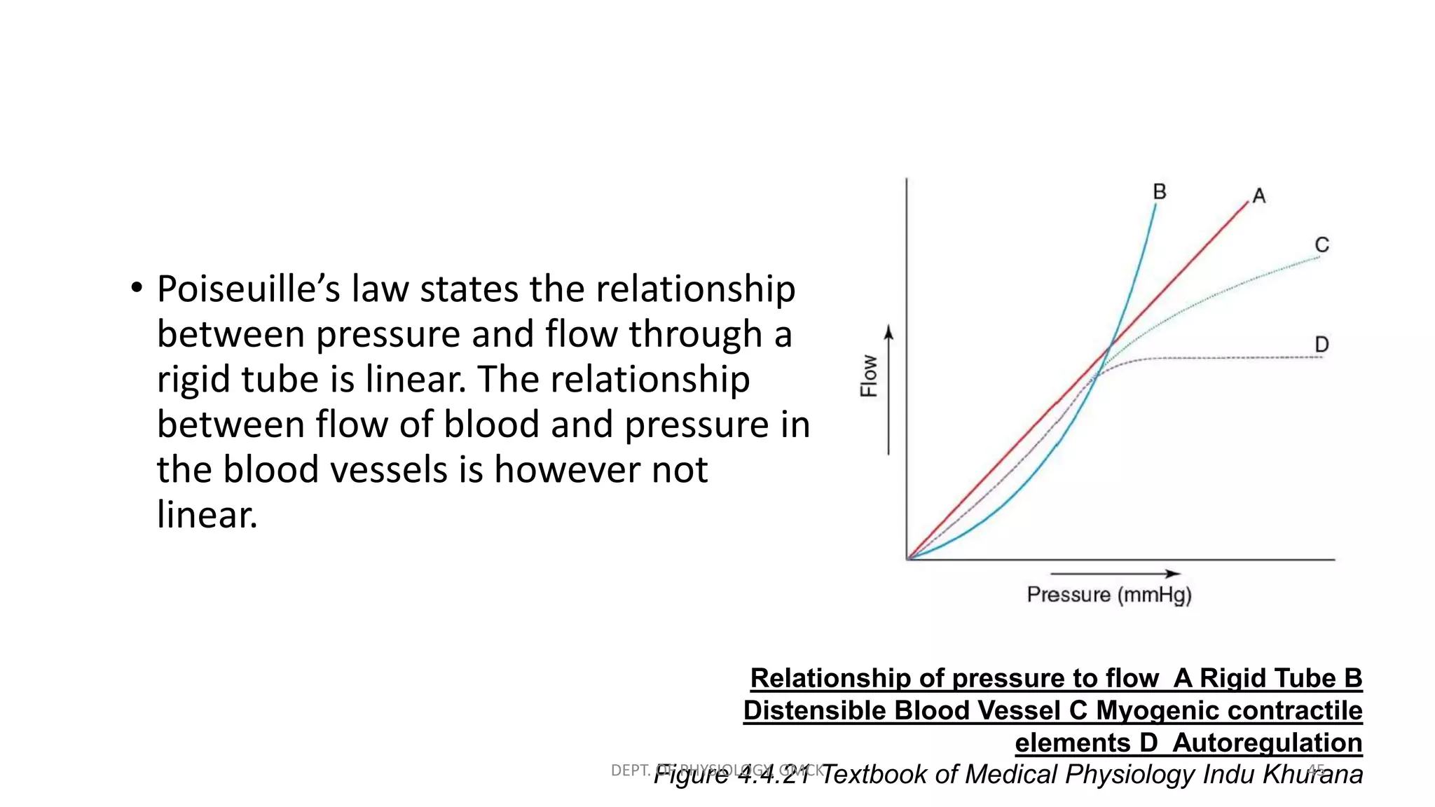 Physical Properties of Blood Flow | PPTX