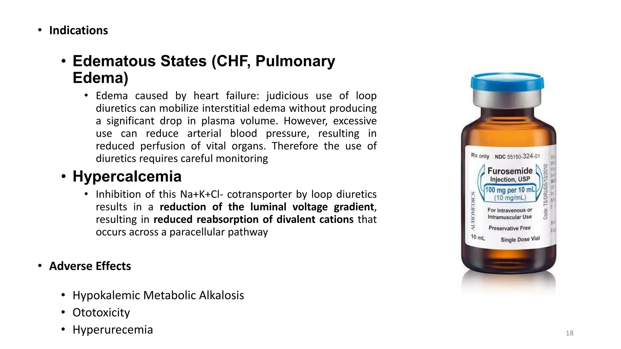 Physiology of Diuretic Action | PPTX