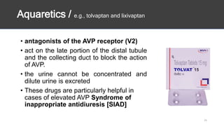 Physiology of Diuretic Action | PPTX