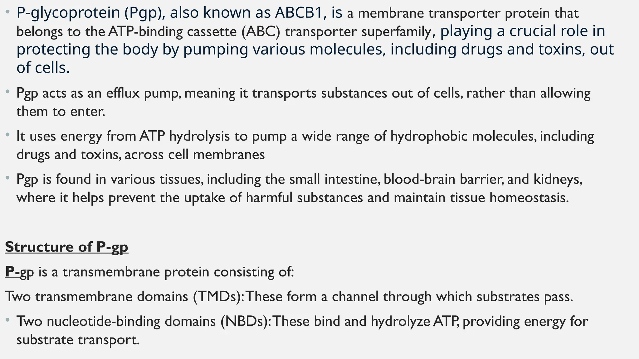 P- glycoproteins efflux transporter systems | PPTX