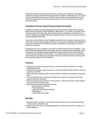 Sever-based Password Synchronization: Managing Multiple Passwords | PDF