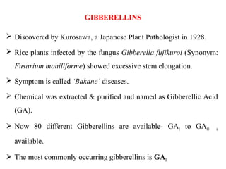 PLANT GROWTH REGULATORS | PPT