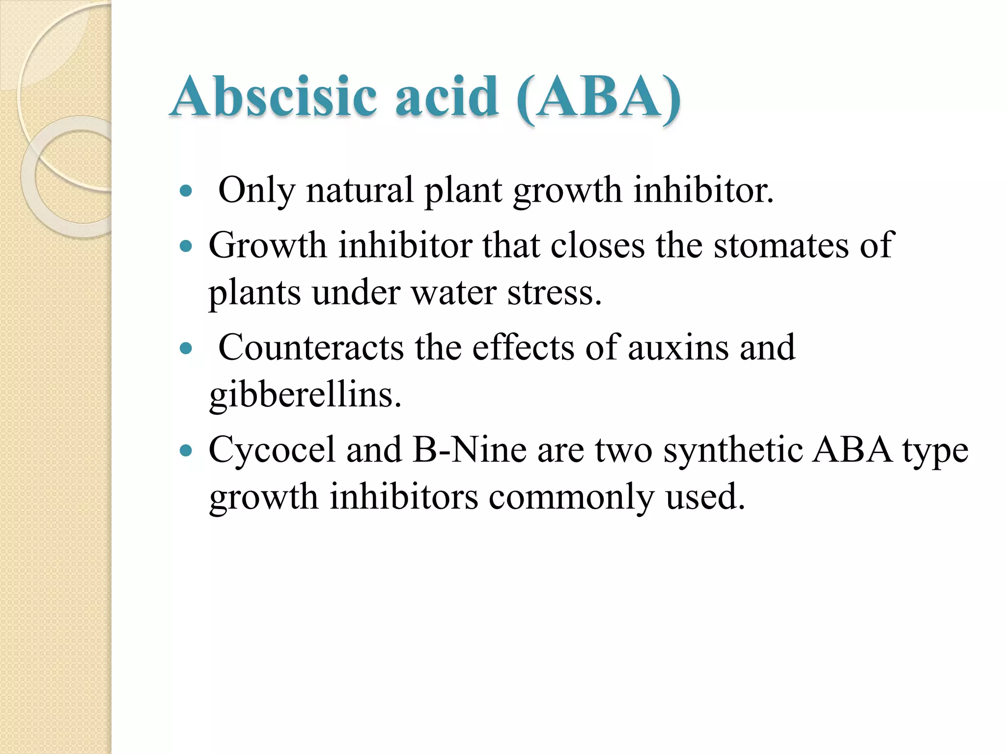 Plant Growth Regulator | PPTX