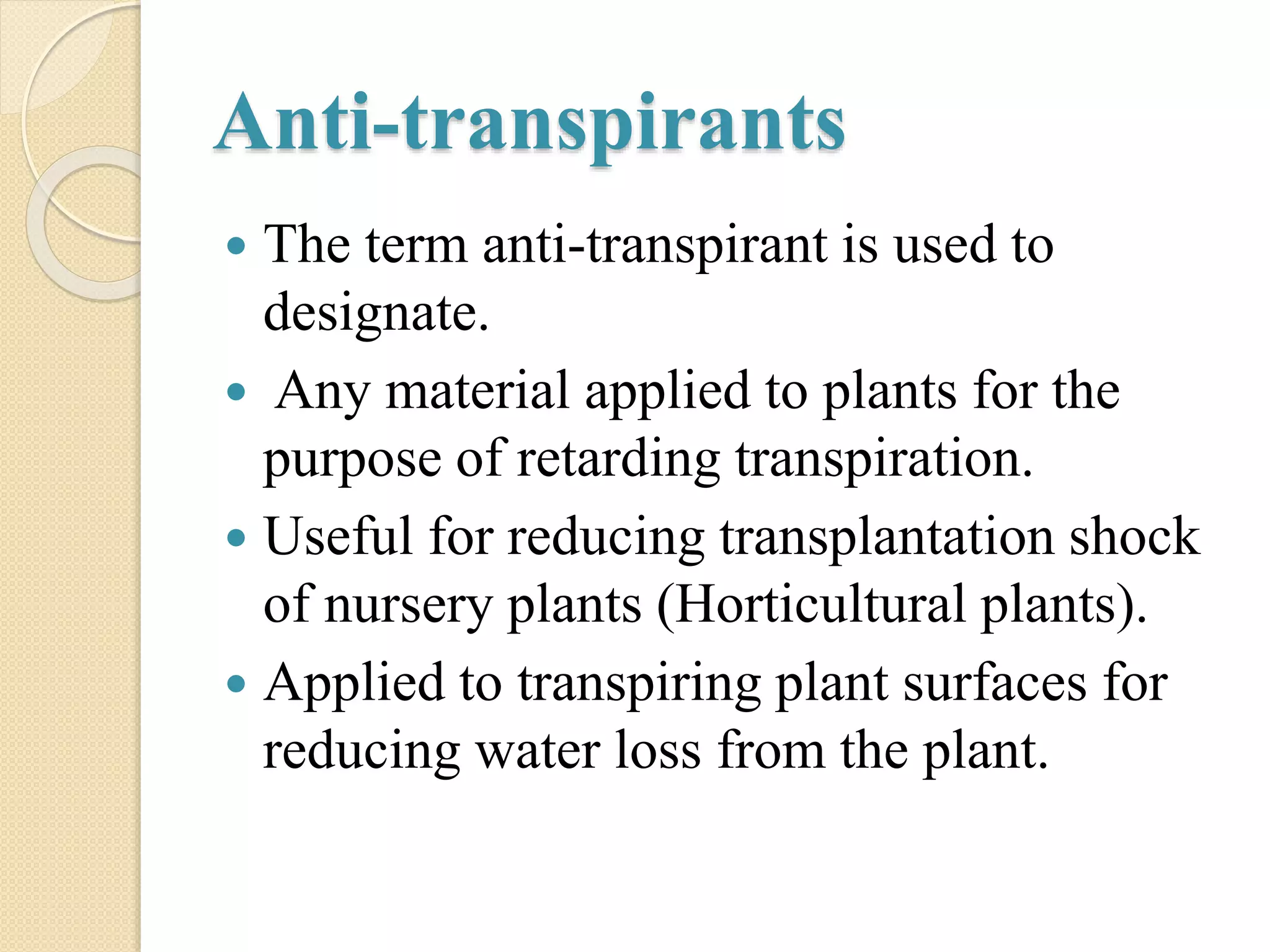 Plant Growth Regulator | PPTX