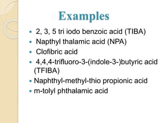Plant Growth Regulator | PPTX