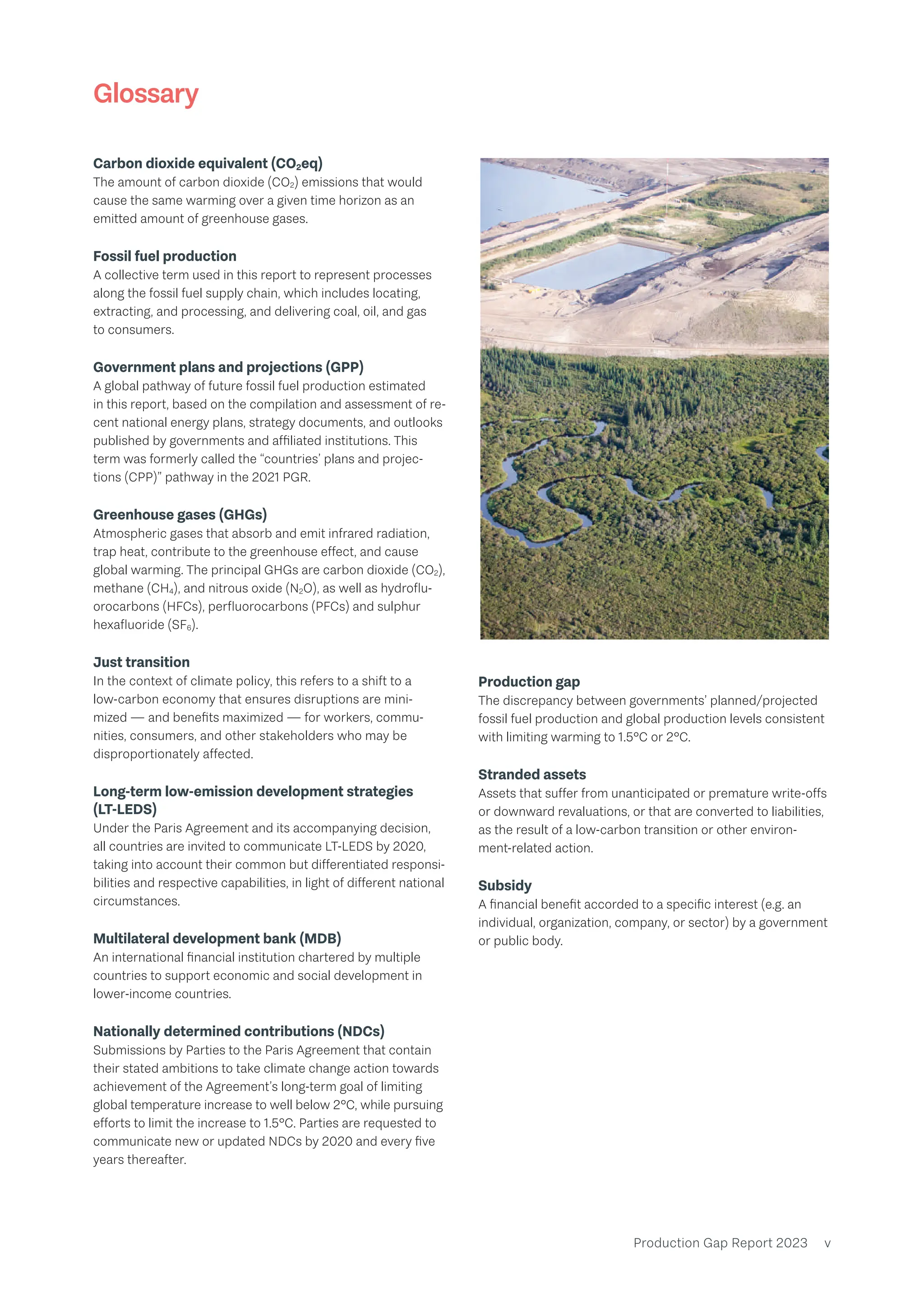 UNEP Publication: Production Gap Report 2023 | PDF