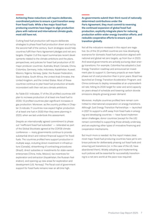 SEI: The Production Gap Report 2025- Full Version | PDF