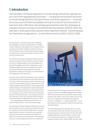 SEI: The Production Gap Report 2025- Full Version | PDF