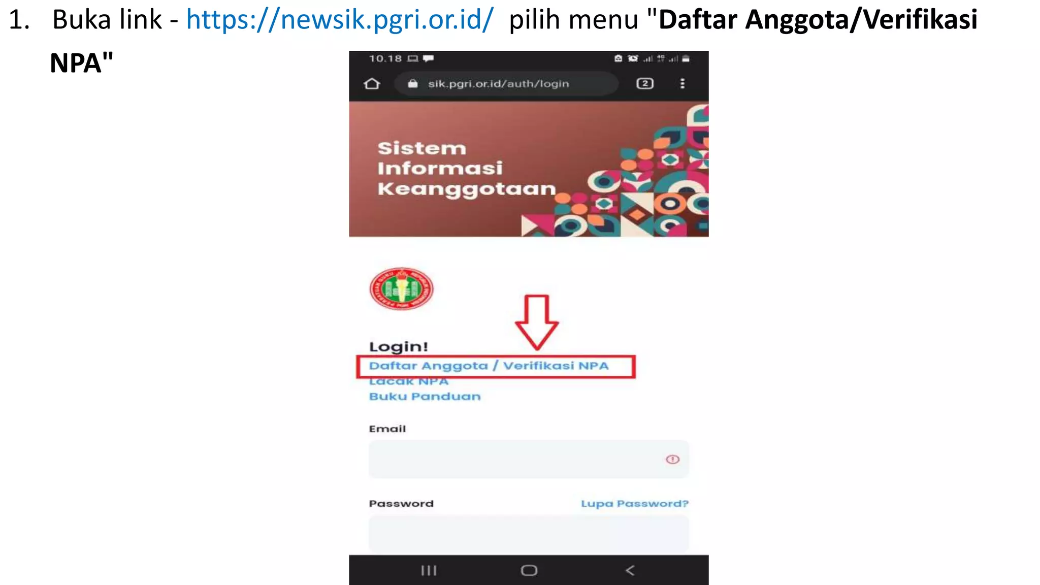 PGRI GENDING CARA VERIFIKASI NPA.pptx