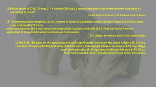 Plant Growth Regulator Ppt | PDF