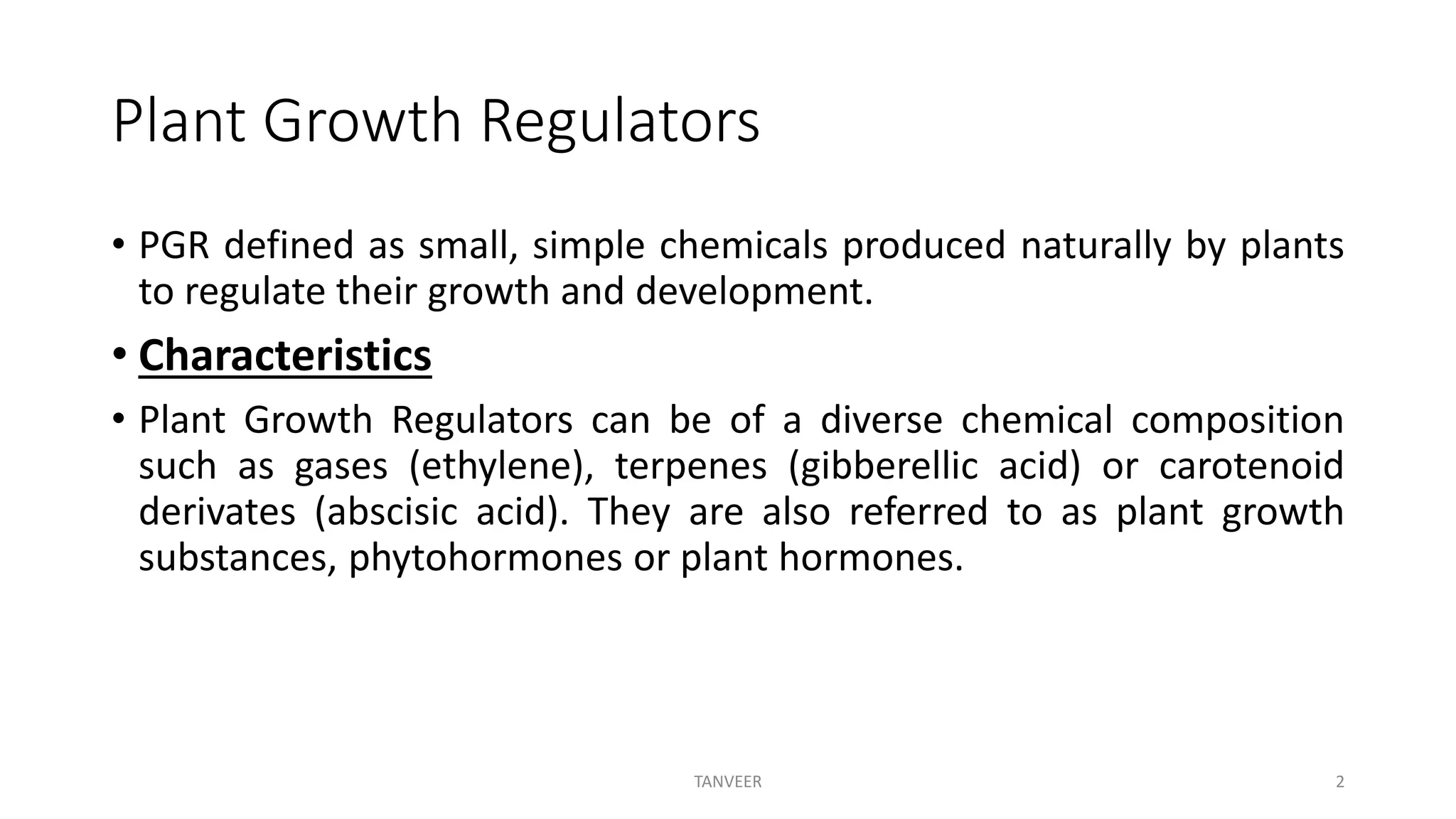 ROLE OF PGR's IN SEED DORMANCY AND DEVELOPMENT | PPTX