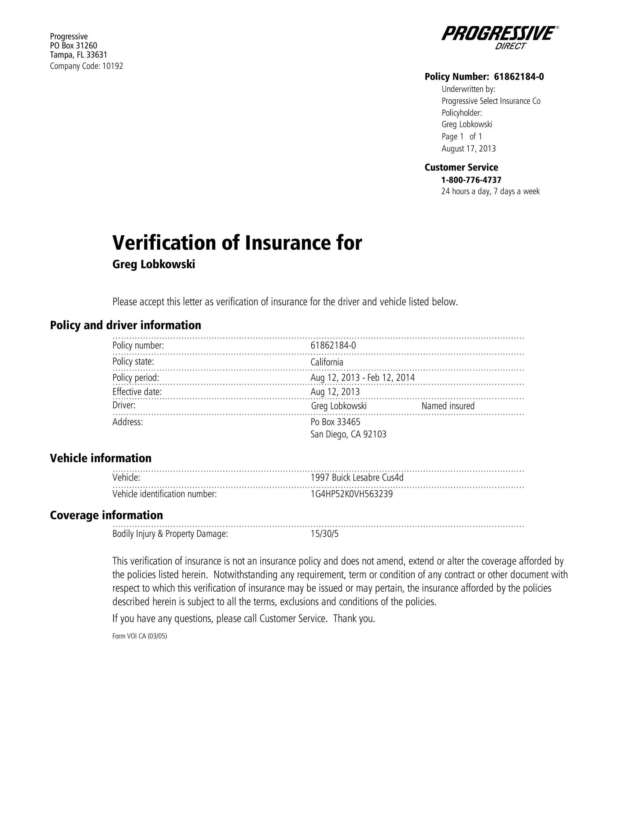 Pgr verificationof insurance | PDF | Motor Insurance | Insurance