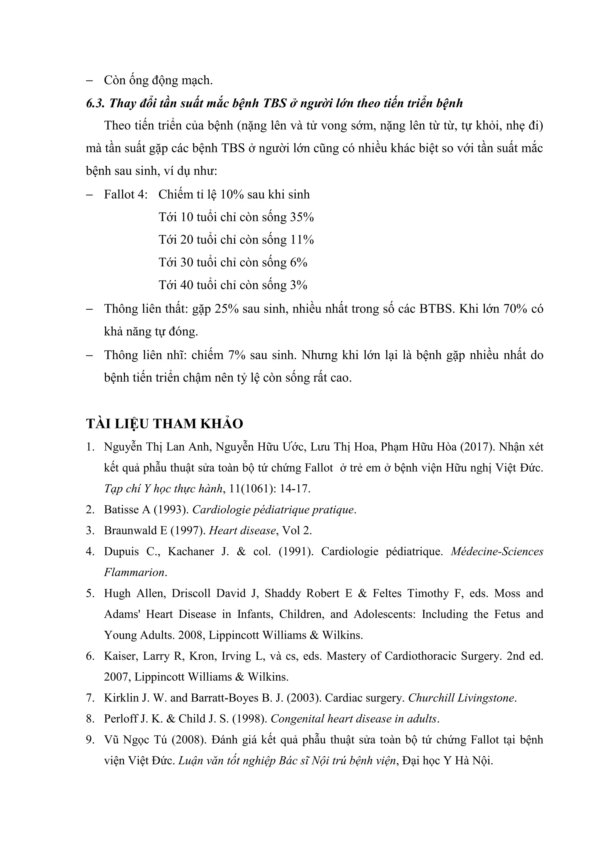 Pgs.uoc Dai cuong benh tim bam sinh | PDF
