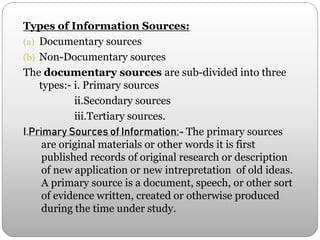 PGS-501 SOURCES OF INFORMATION.pptx