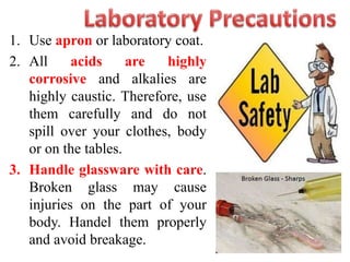 Pgs 502 Laboratory precautions | PPT