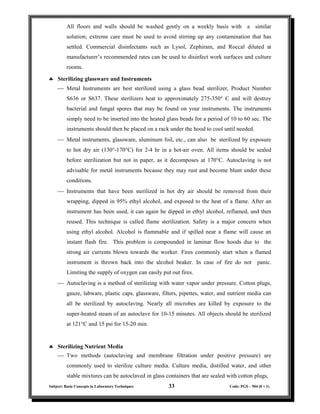 Pgs 504 basi cconcept in laboratory technic.. | PPTX