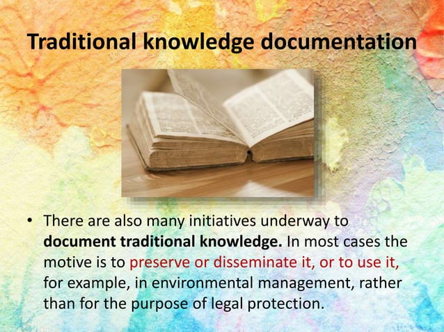 Traditional knowledge | PPTX | Science