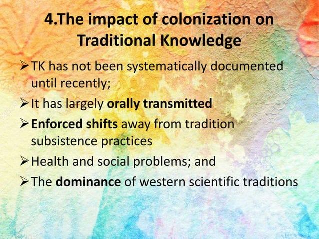Traditional knowledge | PPTX | Science