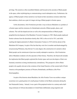 Introduction: The Significance of the Afro-Frontier in American History ...