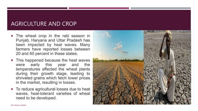 HEAT AND COLD WAVES in India | PPTX
