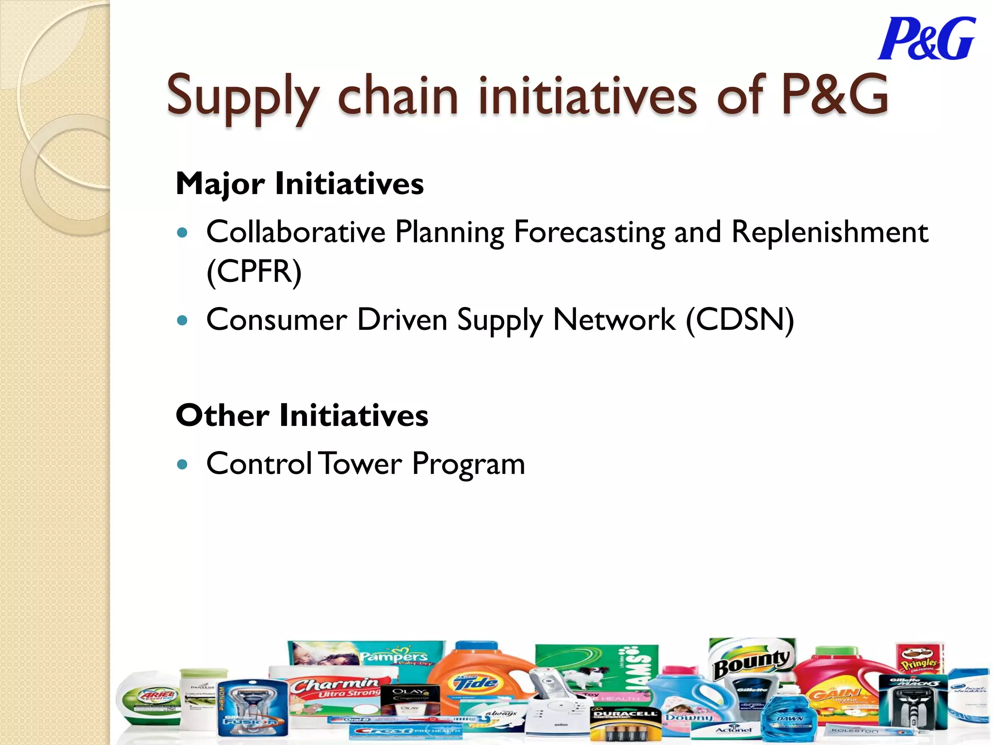 P&G Supply Chain Management | PDF