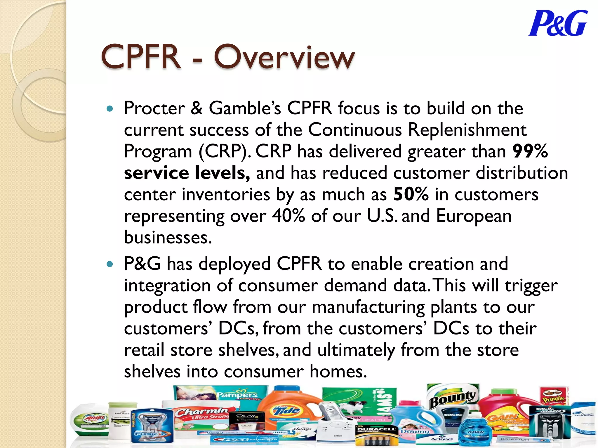 P&G Supply Chain Management | PDF