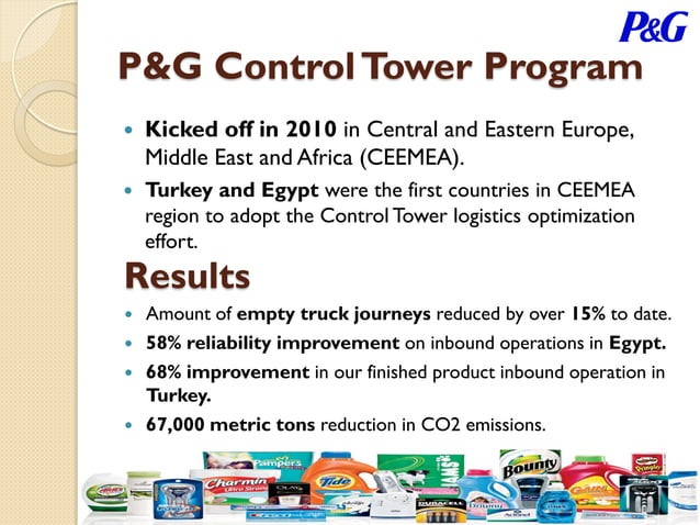 P&G Supply Chain Management | PDF