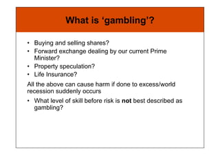 Problem Gambling Services – Asian Practitioners | PPT