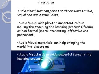 Audio visual aids | PPTX