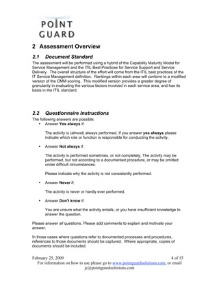 Pgs problem management assessment 022509 | PDF | IT and Internet ...