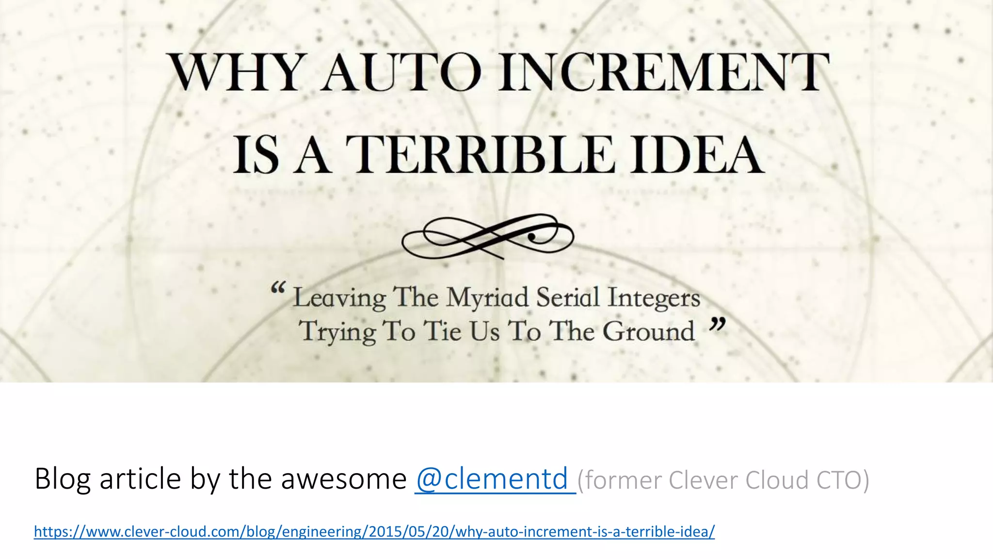 Postgresql Is The New Nosql At Devoxx 2018 Ppt