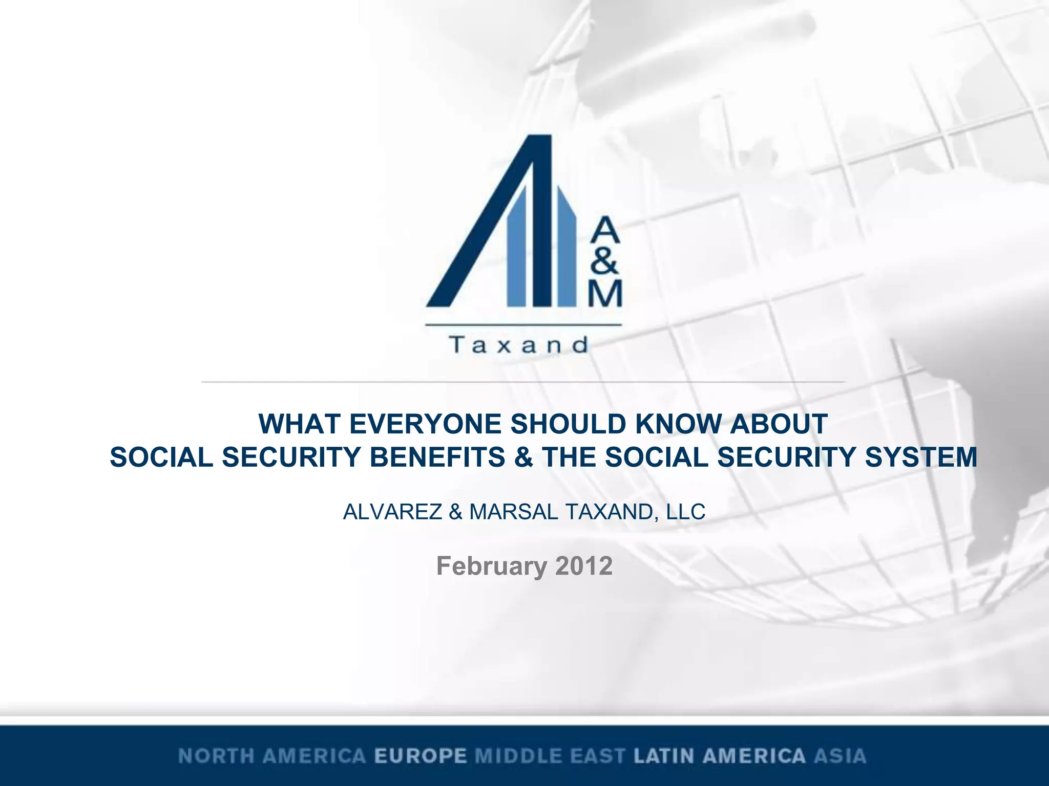 Social Security Presentation | PPTX