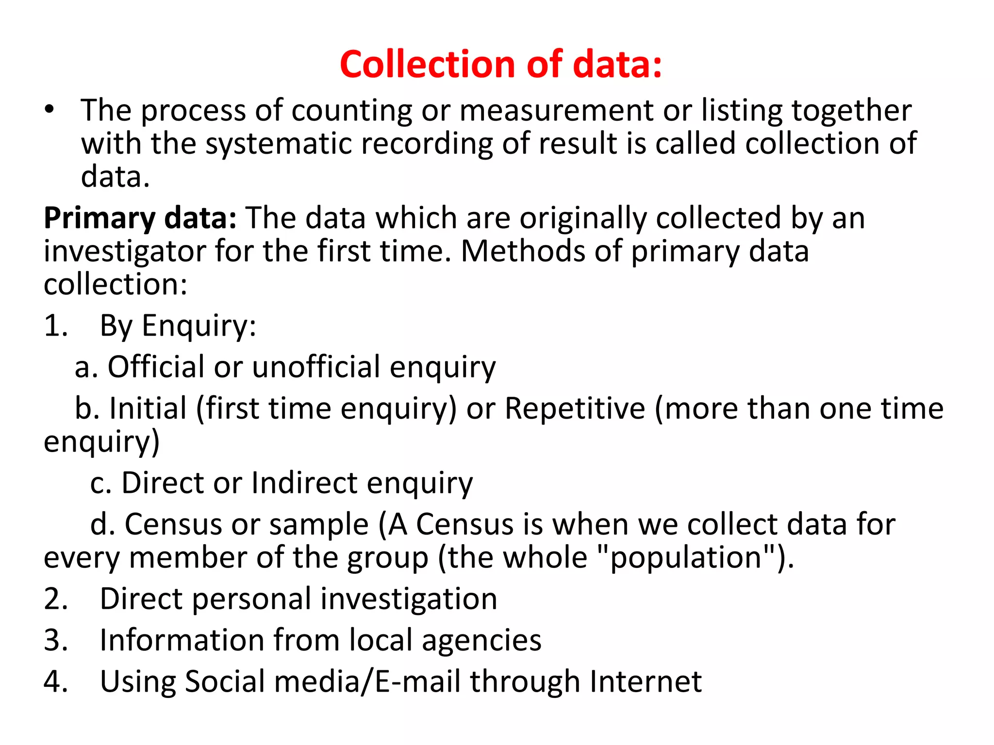PG STAT 531 lecture 1 introduction about statistics and collection ...