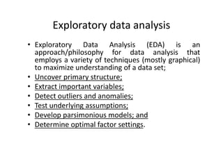 PG STAT 531 Lecture 4 Exploratory Data Analysis | PDF