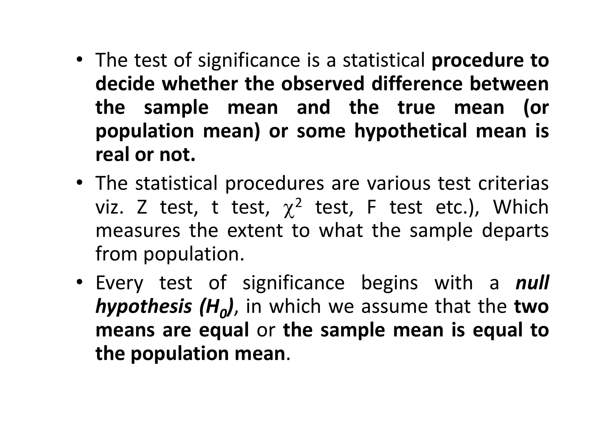 PG STAT 531 Lecture 6 Test of Significance, z Test | PPT