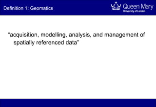 A geomatics approach to the interpretation of Ground Penetrating Radar ...