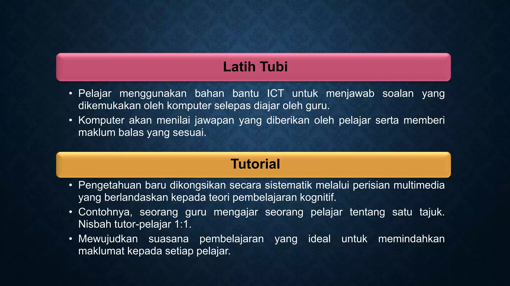 ICT & MULTIMEDIA P&P/ICT IN EDUCATION | PPTX