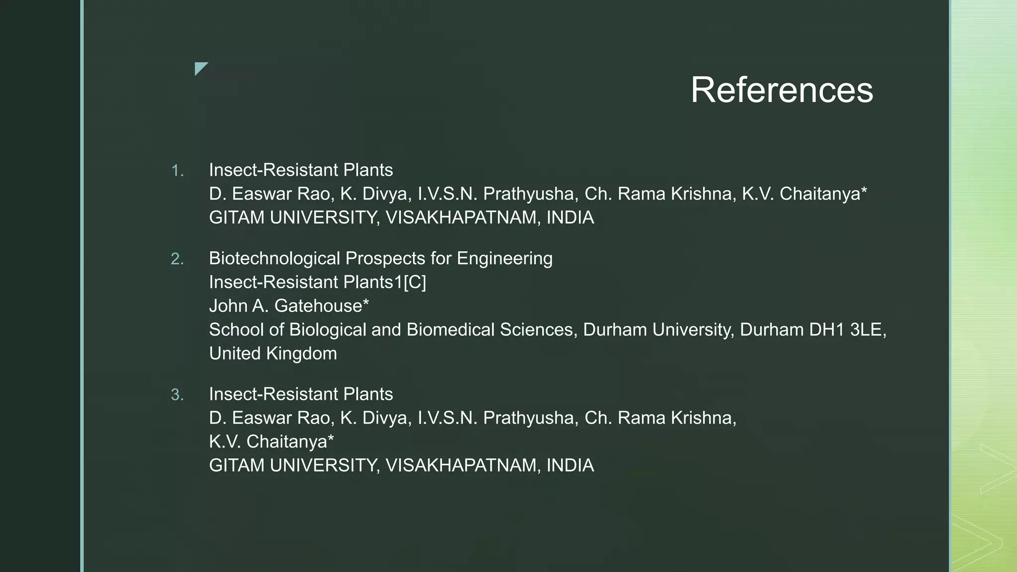 Insect Resistant Transgenic Plants | PPTX