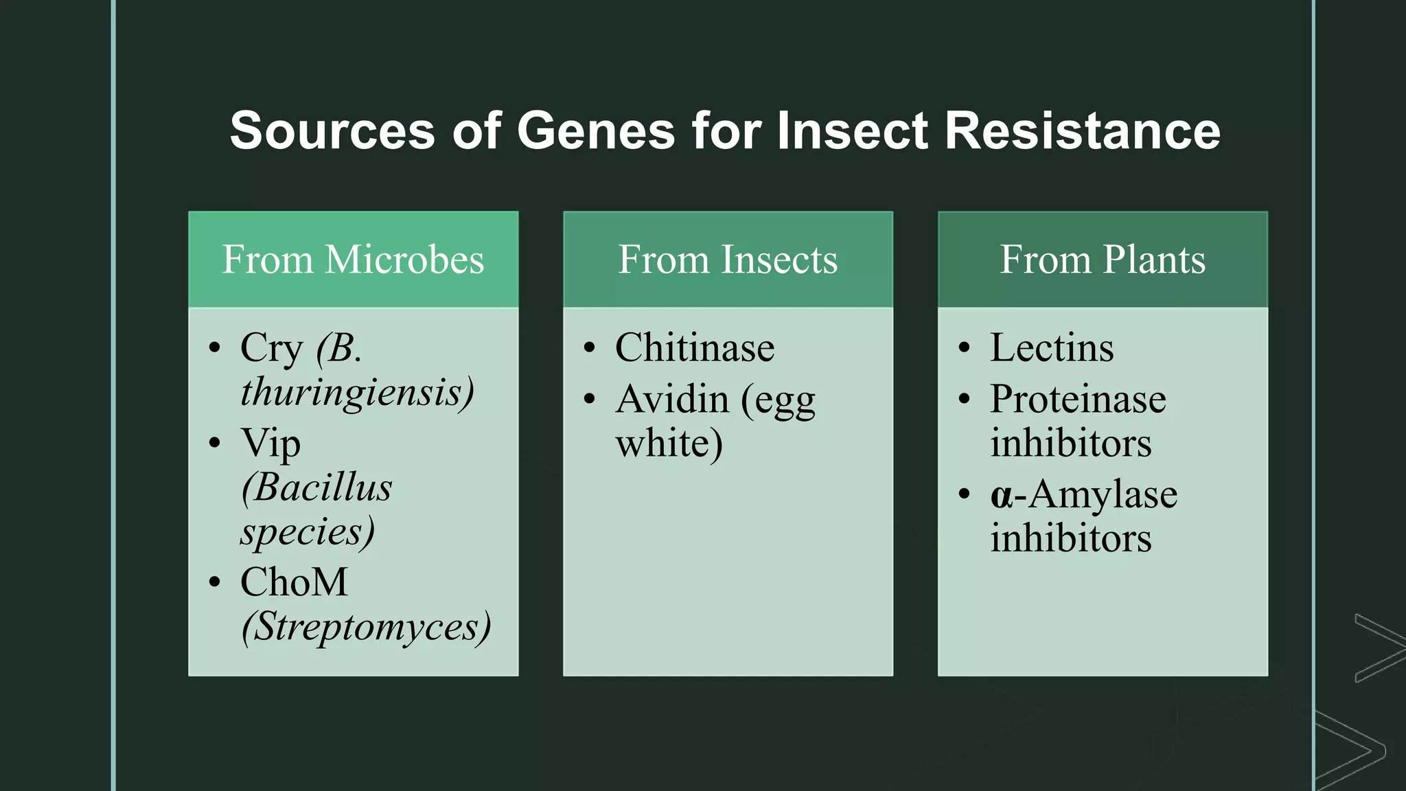Insect Resistant Transgenic Plants | PPT Insect Resistant Transgenic Plants | PPT