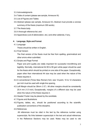 Pg thesis document_guidelines final | PDF