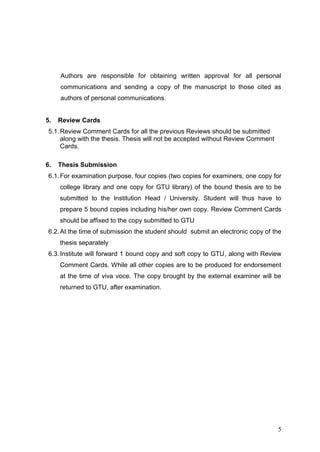 Pg thesis document_guidelines final | PDF
