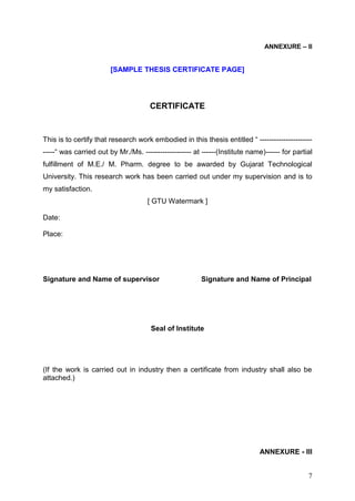 Pg thesis document_guidelines final | PDF