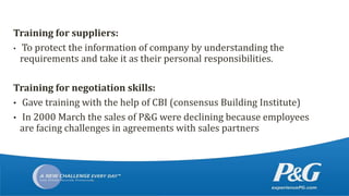 P&G training and development | PPTX